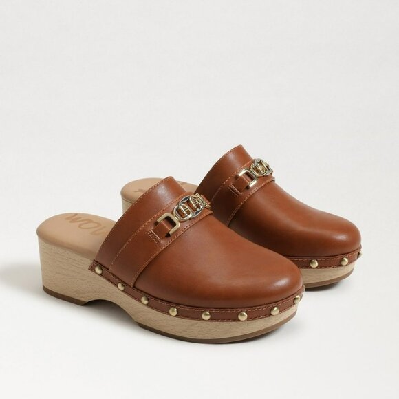 Sam Edelman | Shoes | New Sam Edelman Kaye Clog Brown Size 9 | Poshmark